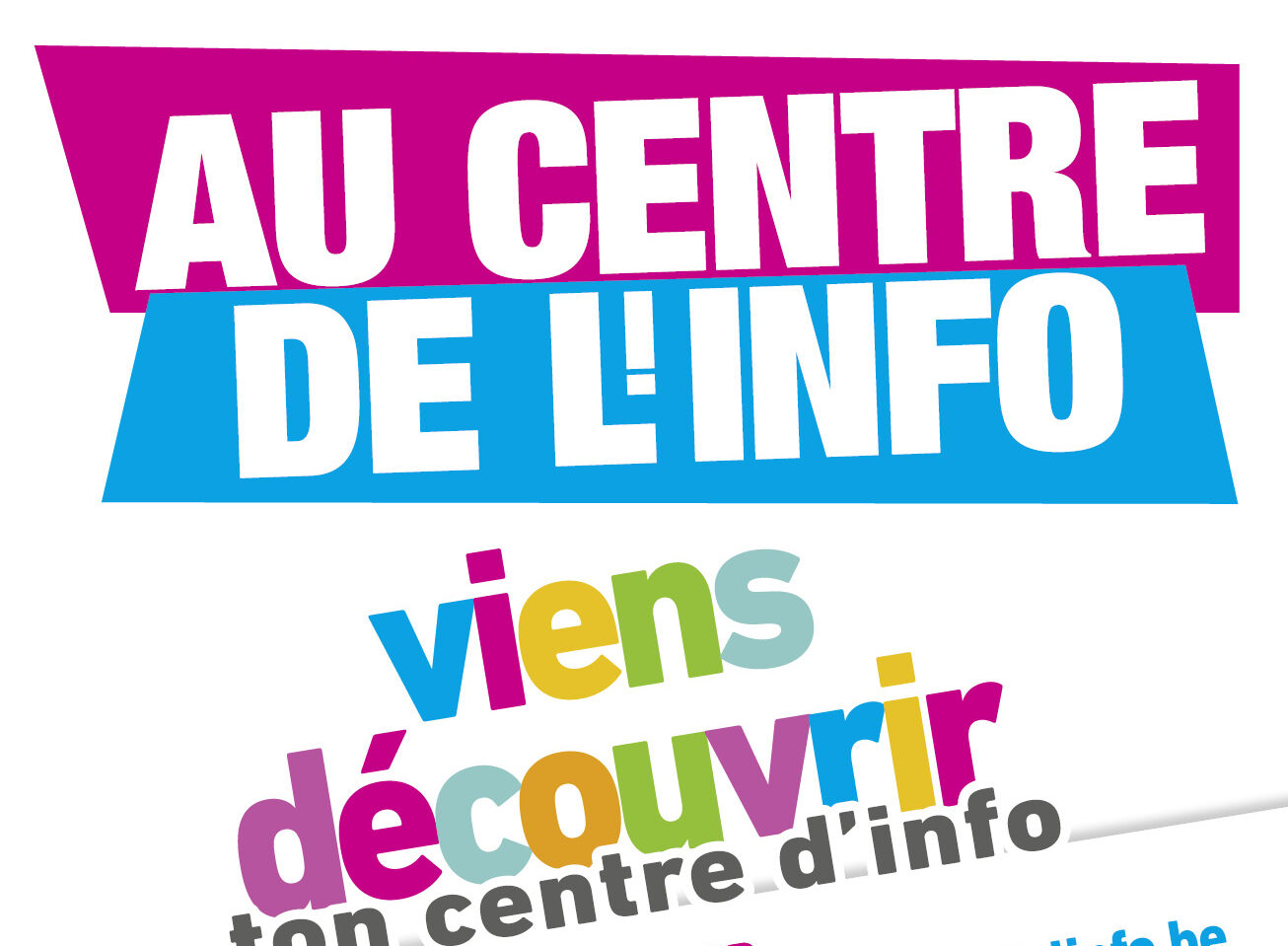 «Au centre de l'info»: découvre les centres d'info - Infor Jeunes